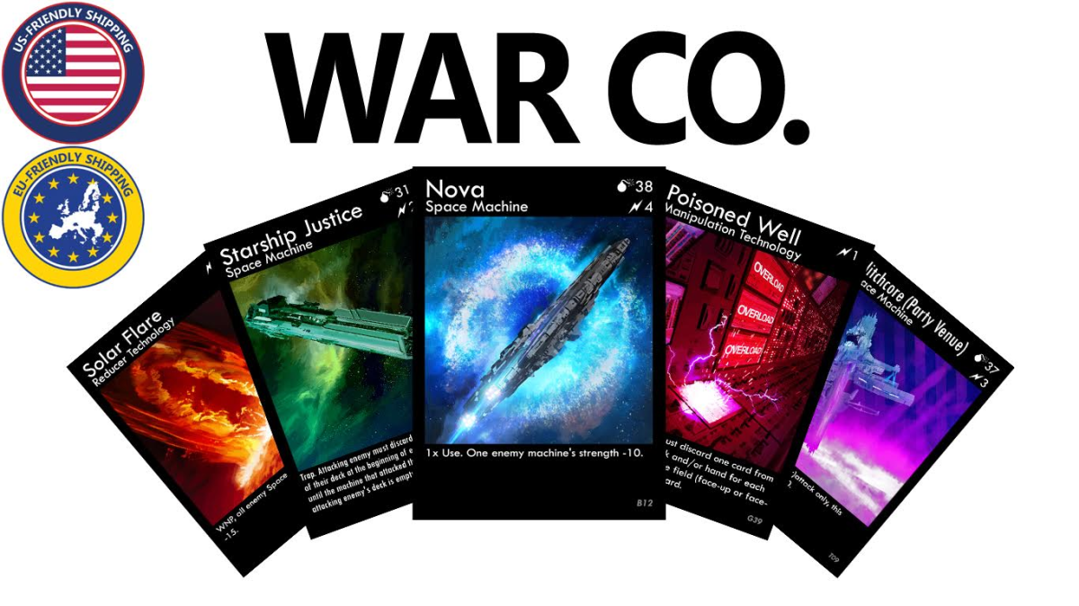Exclusive 1st Interview with War Co. Expandable Card Game Designer ...