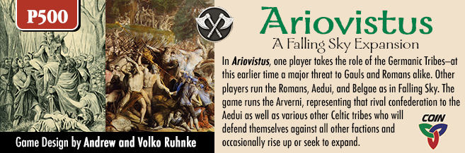 Interview with Volko Ruhnke Co-Designer of Ariovistus: A Falling Sky ...