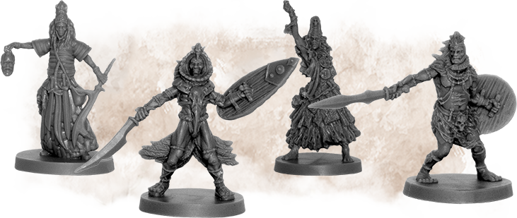 Asmodee Previews Kushite Witch Hunters & Dice Pack Expansions for Conan ...