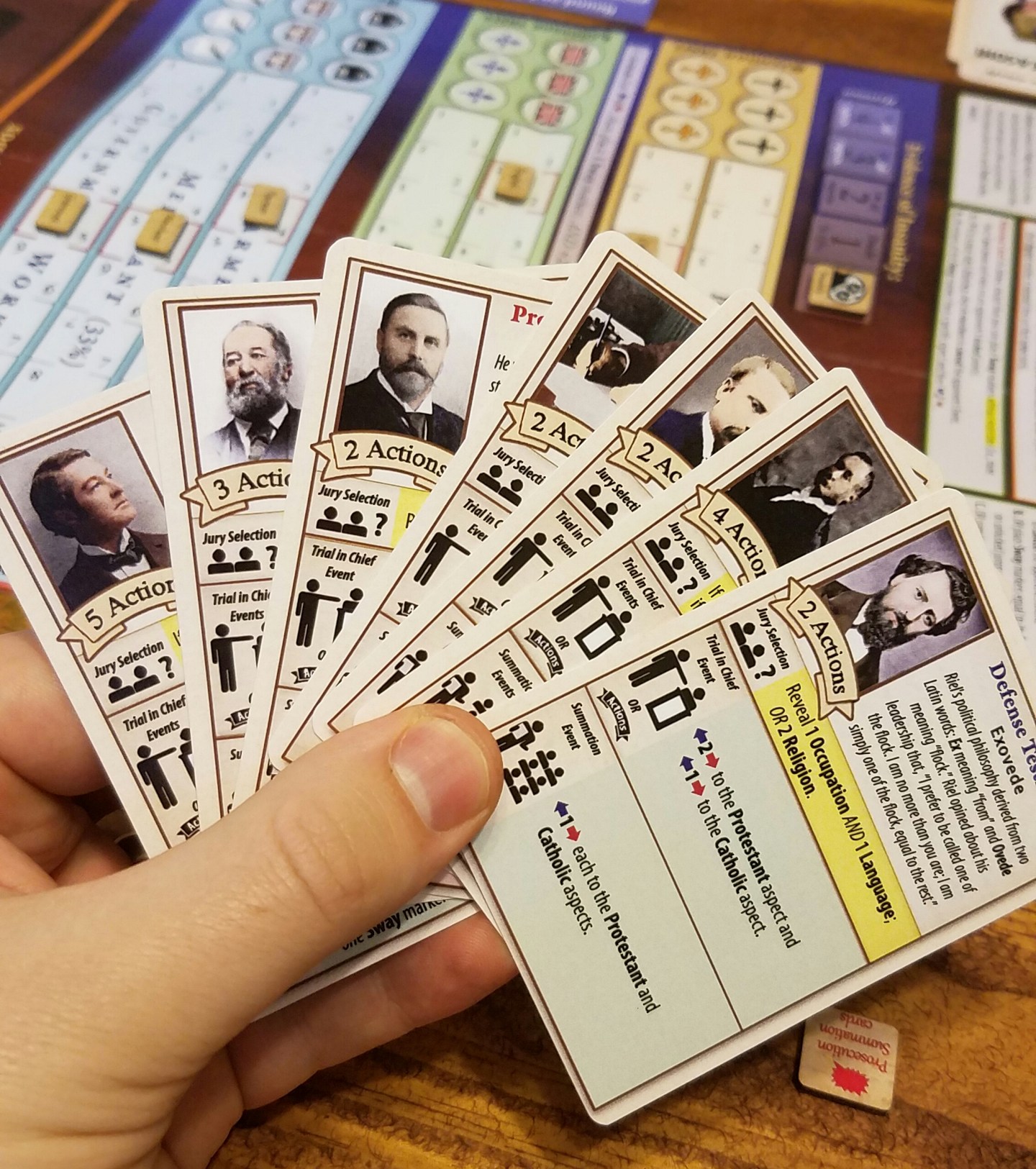 Review: High Treason! The Trial of Louis Riel by Victory Point Games ...