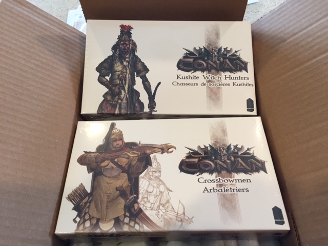 Unboxing Kushite Witch Hunters & Crossbowmen Expansions for Conan from ...