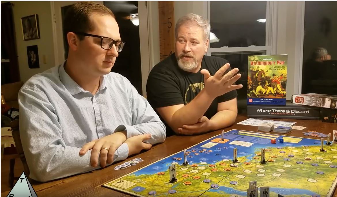 Video Review: Washington’s War The American Revolution from GMT Games ...