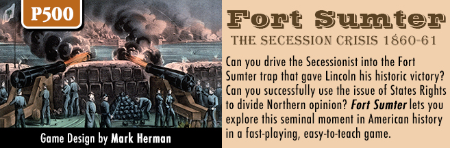 Interview with Mark Herman Designer of Fort Sumter The Secession Crisis ...
