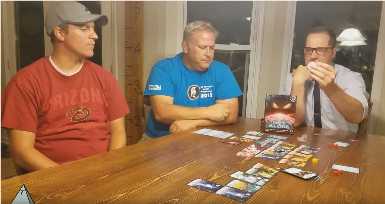 Board Game Blitz: Not Alone from Stronghold Games – The Players' Aid