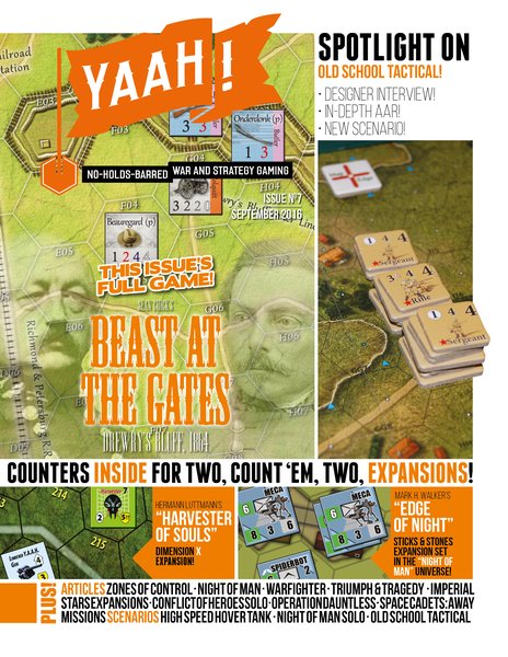 Unbagging Yaah! Magazine Issue #7 from Flying Pig Games – The Players' Aid