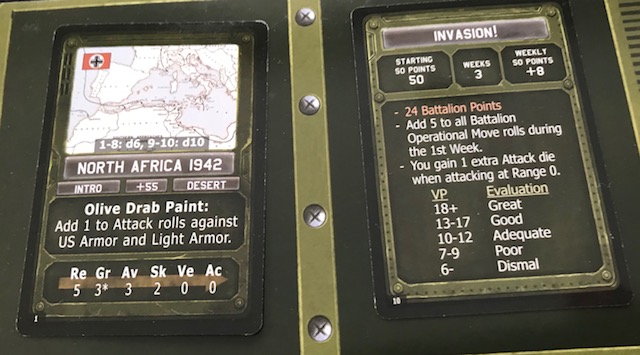 Sherman Leader from Dan Verssen Games – Action Point 1 – The Players' Aid