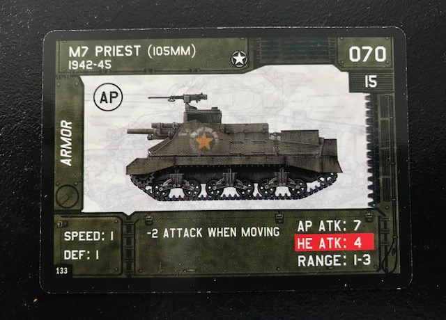 Sherman Leader from Dan Verssen Games – Action Point 1 – The Players' Aid