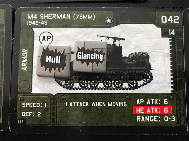 Sherman Leader from Dan Verssen Games – Action Point 2 – The Players' Aid