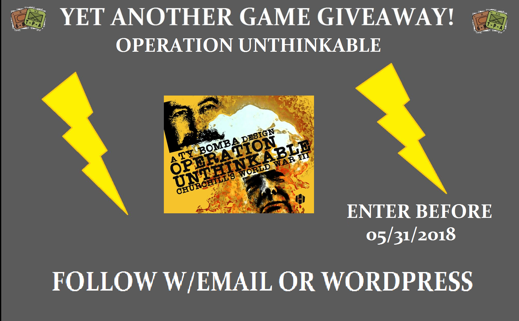 FREE GAME GIVEAWAY: OPERATION UNTHINKABLE!: CHURCHILL’S WORLD WAR III ...