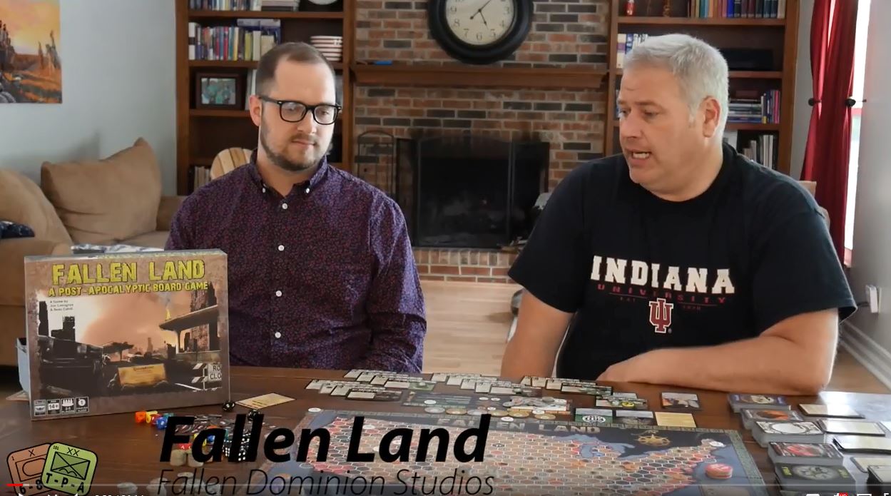Video Review: Fallen Land: A Post-Apocalyptic Board Game from Fallen ...