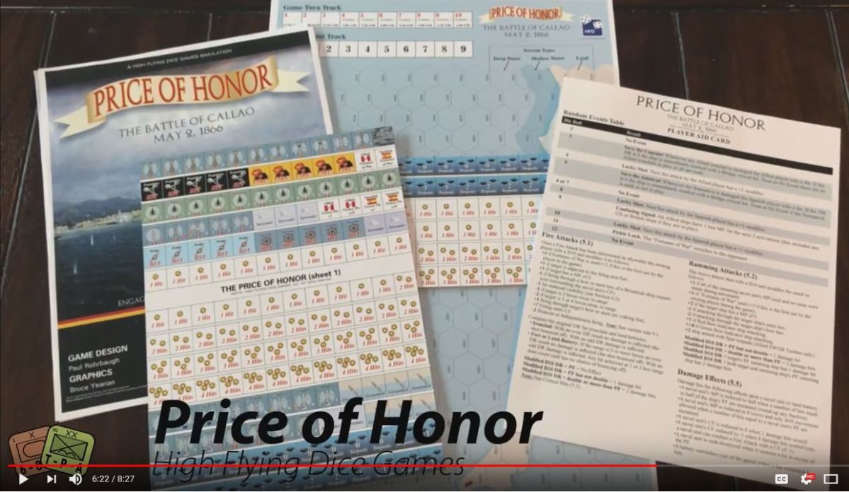 Unbagging: Price of Honor: The Battle of Callao, May 2, 1866 from High ...