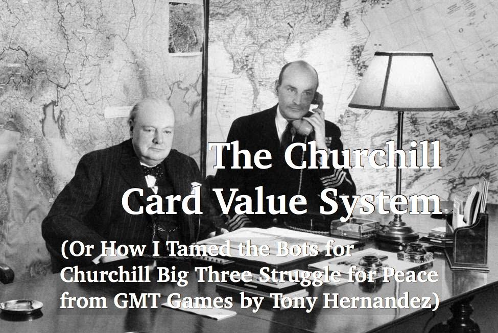 Guest Blog: The Churchill Card Value System (CCVS) or How I Tamed the ...
