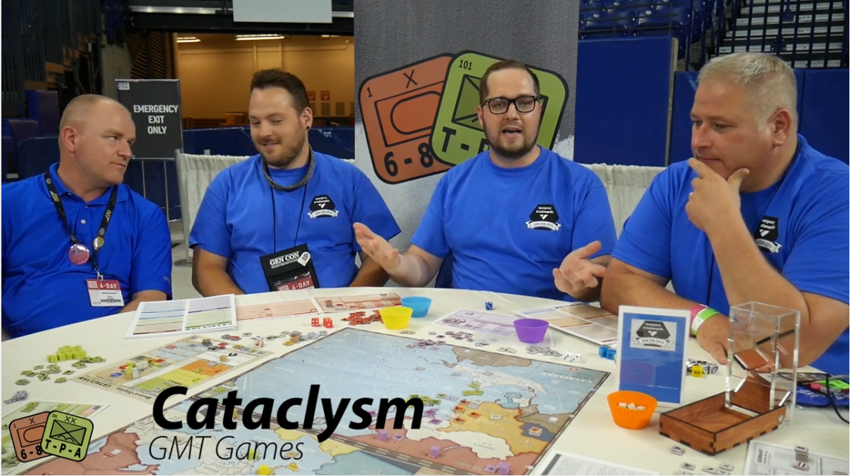 Gen Con: Video Review of Cataclysm: A Second World War from GMT Games – The Players' Aid