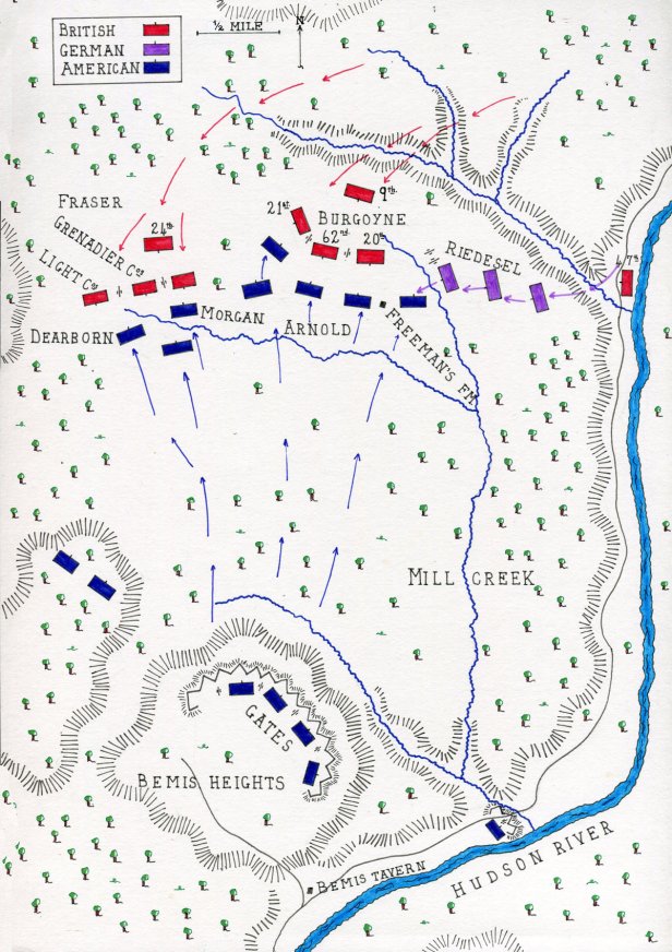 Freeman’s Farm 1777 from Worthington Publishing – Action Point 1 – The ...
