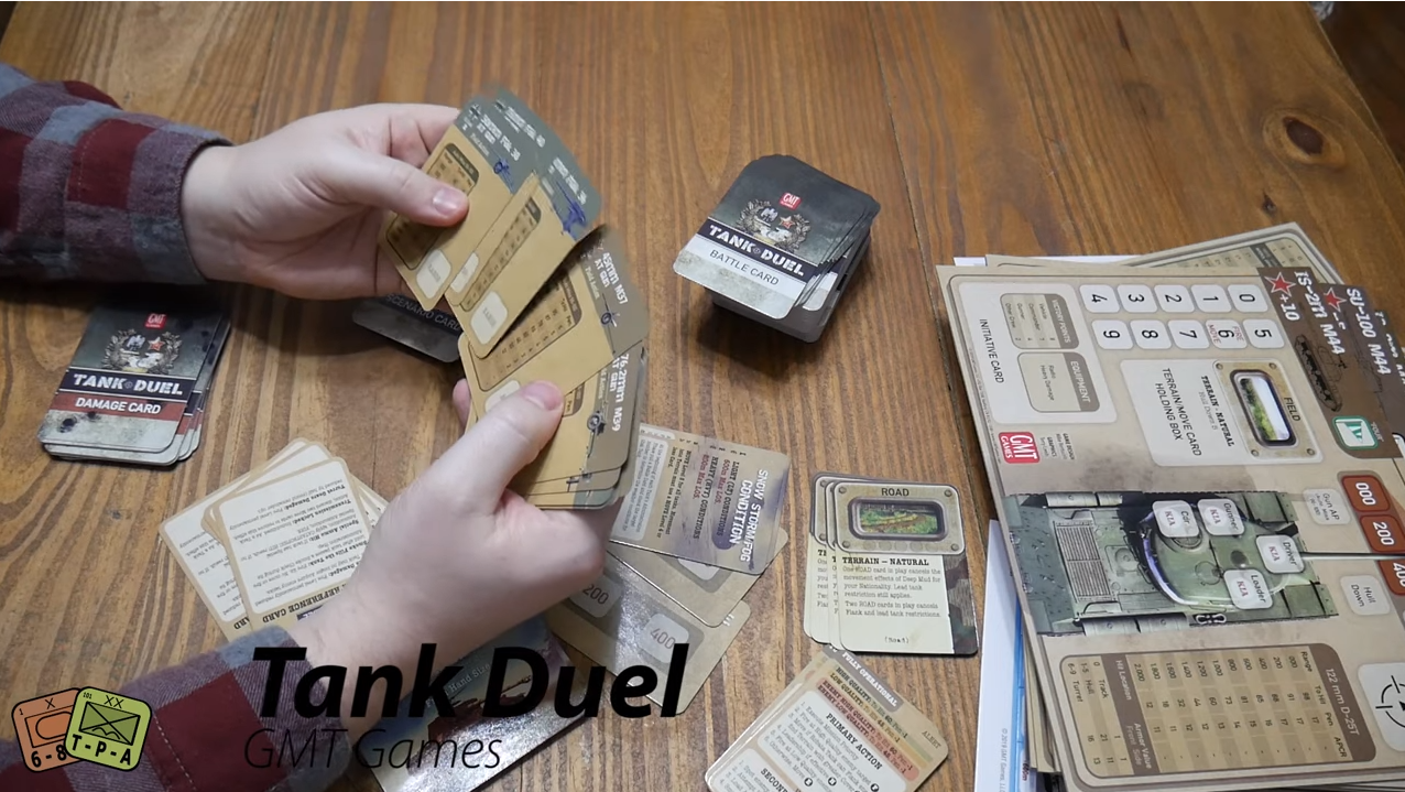 Unboxing Video: Tank Duel: Enemy in the Crosshairs from GMT Games – The ...