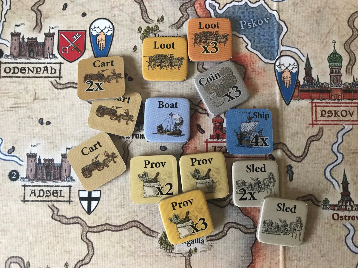 Nevsky: Teutons and Rus in Collision, 1240-1242 from GMT Games – Action ...