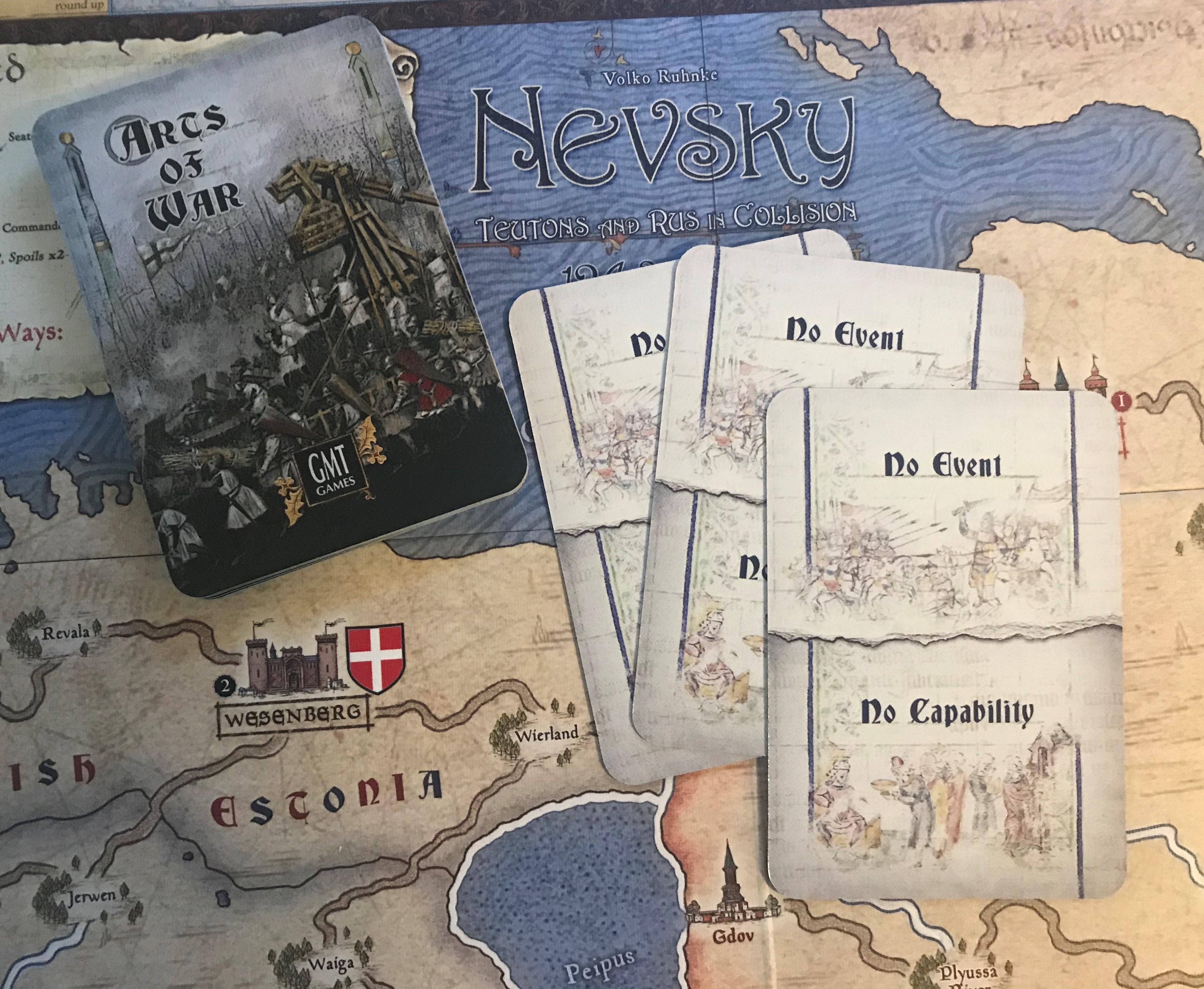 Nevsky: Teutons and Rus in Collision, 1240-1242 from GMT Games – Action ...