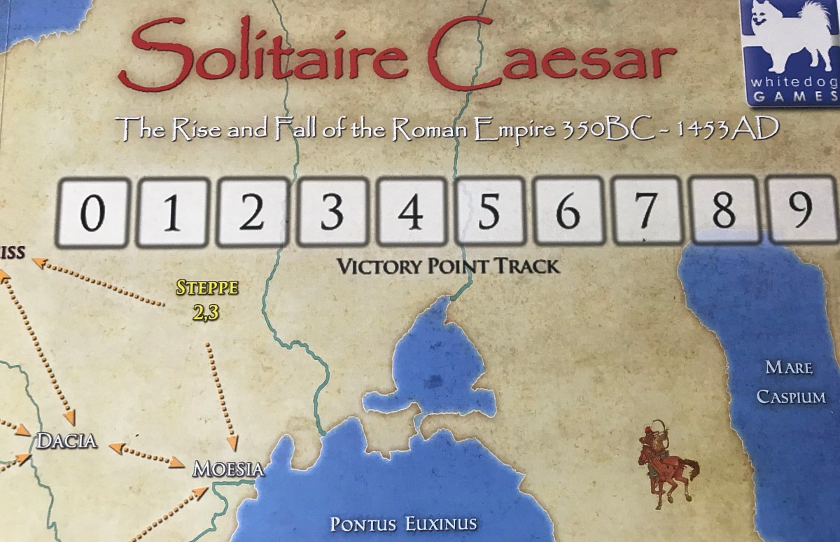 Solitaire Caesar: The Rise and Fall of the Roman Empire 350BC-1453AD from White Dog Games ...