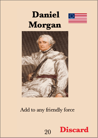 War for America Daniel Morgan – The Players' Aid
