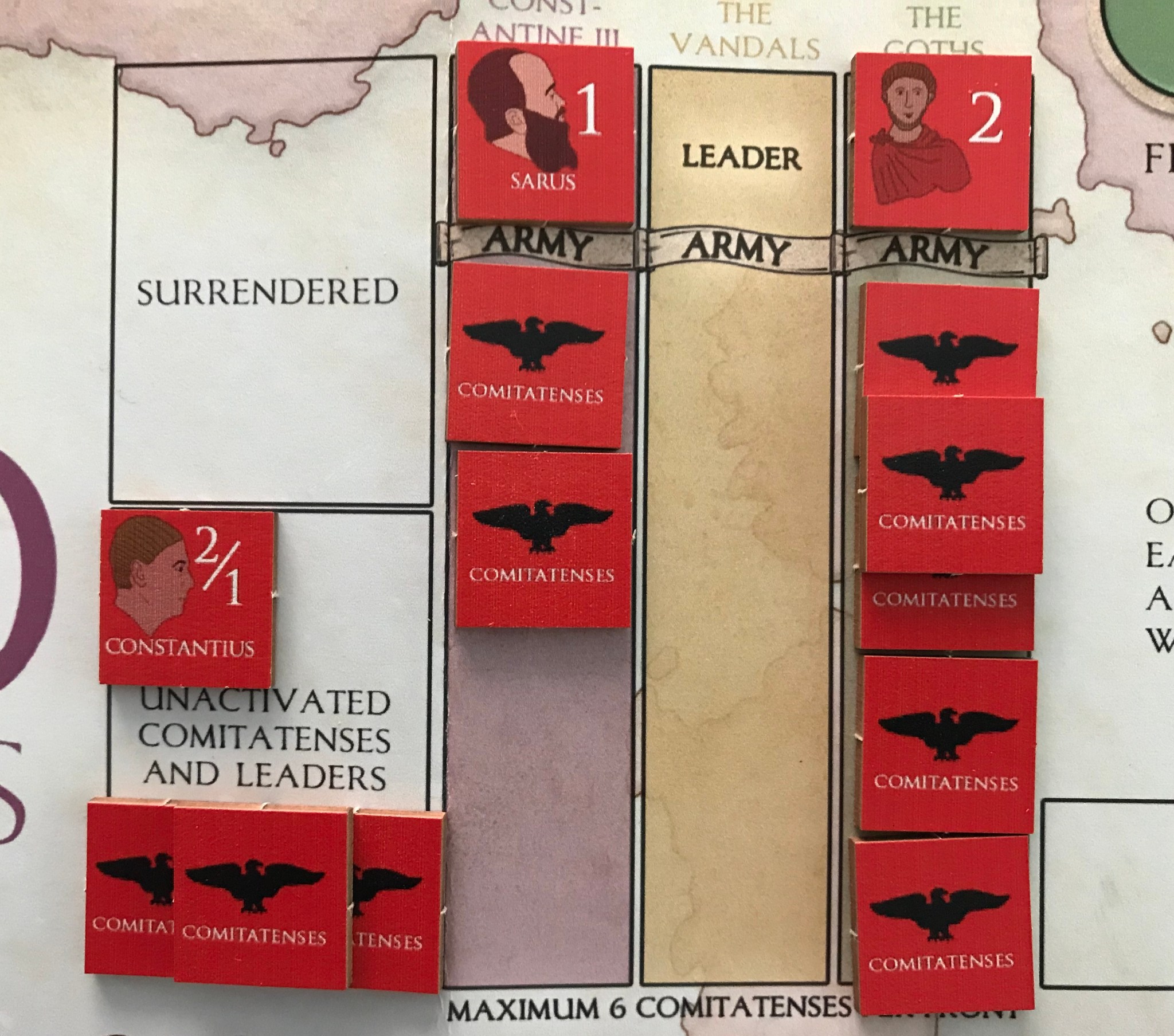 Stilicho: Last of the Romans from Hollandspiele – Action Point 1 – The ...