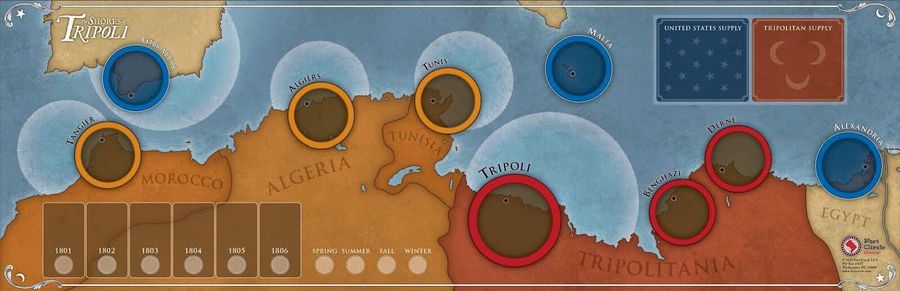The Shores of Tripoli from Fort Circle Games – Action Point 1 – The ...