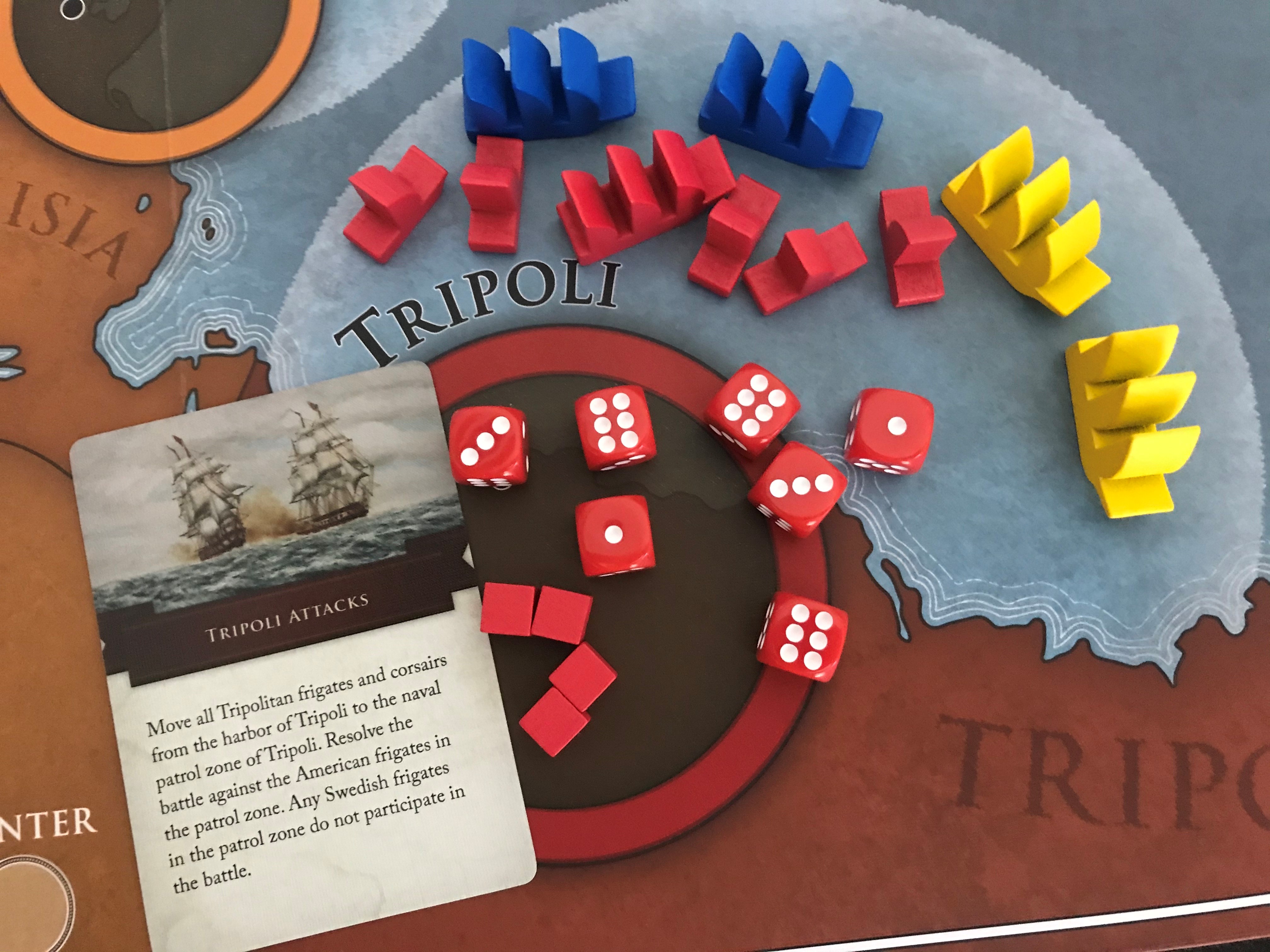 The Shores of Tripoli from Fort Circle Games – Action Point 3 – The Players' Aid