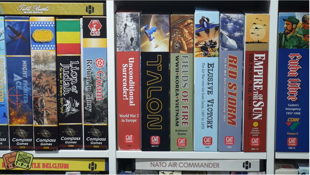 Video: Tour of Alexander’s Game Library in the Bunker – The Players' Aid