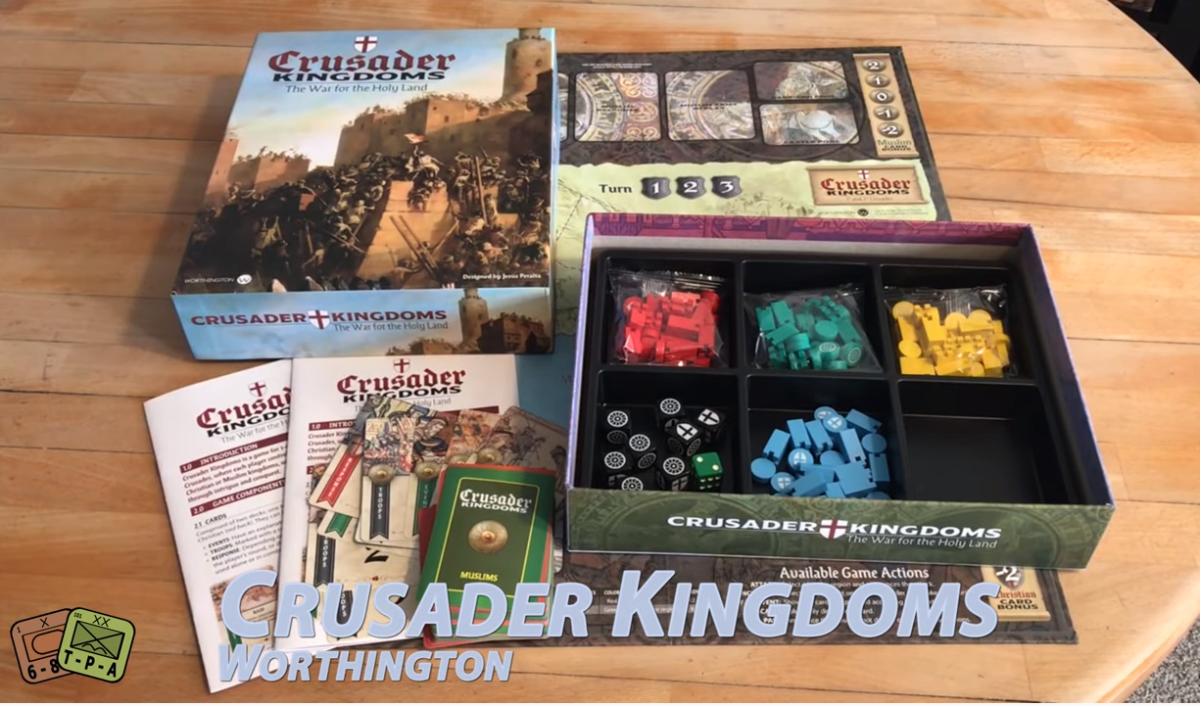 Unboxing Video: Crusader Kingdoms: The War for the Holy Land from ...
