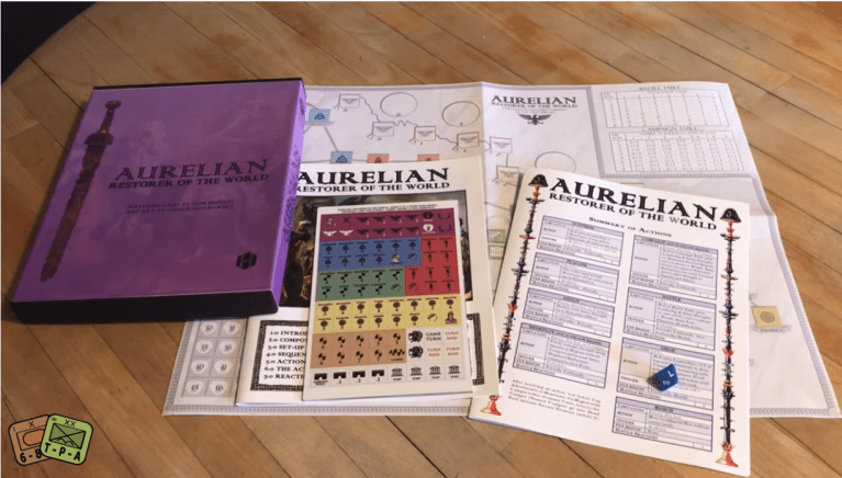 Unboxing Video: Aurelian, Restorer of the World from Hollandspiele ...