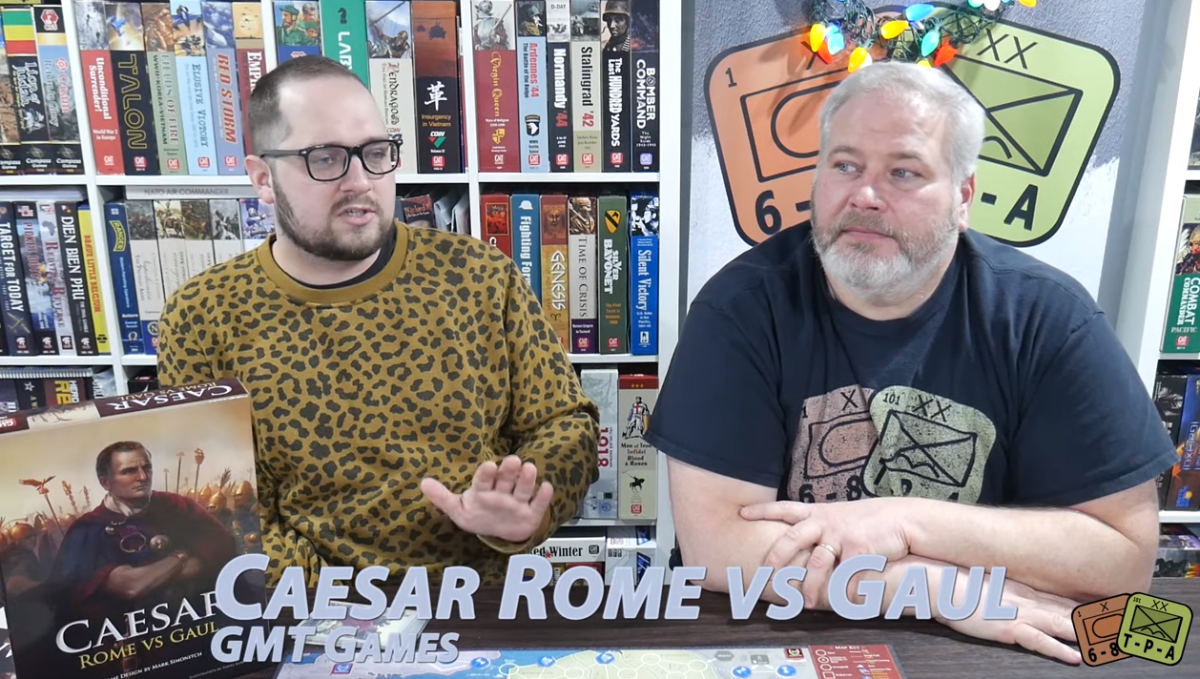 Video Review: Caesar: Rome vs. Gaul from GMT Games – The Players' Aid