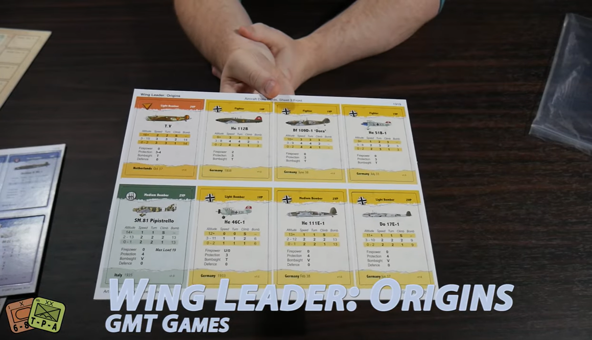 Unboxing Video: Wing Leader: Origins 1936-1942 from GMT Games – The ...