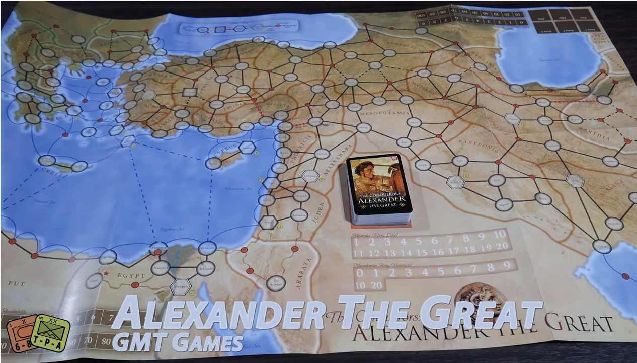 Unboxing Video: The Conquerors: Alexander the Great from GMT Games ...