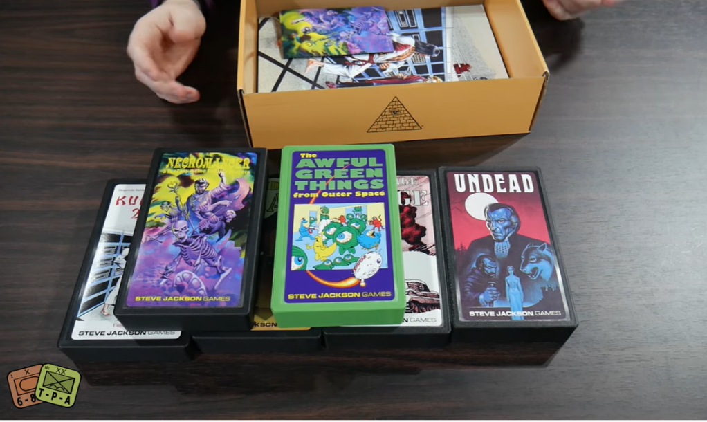 Unboxing Video: Classic Pocket Box Games Bundle from Steve Jackson ...