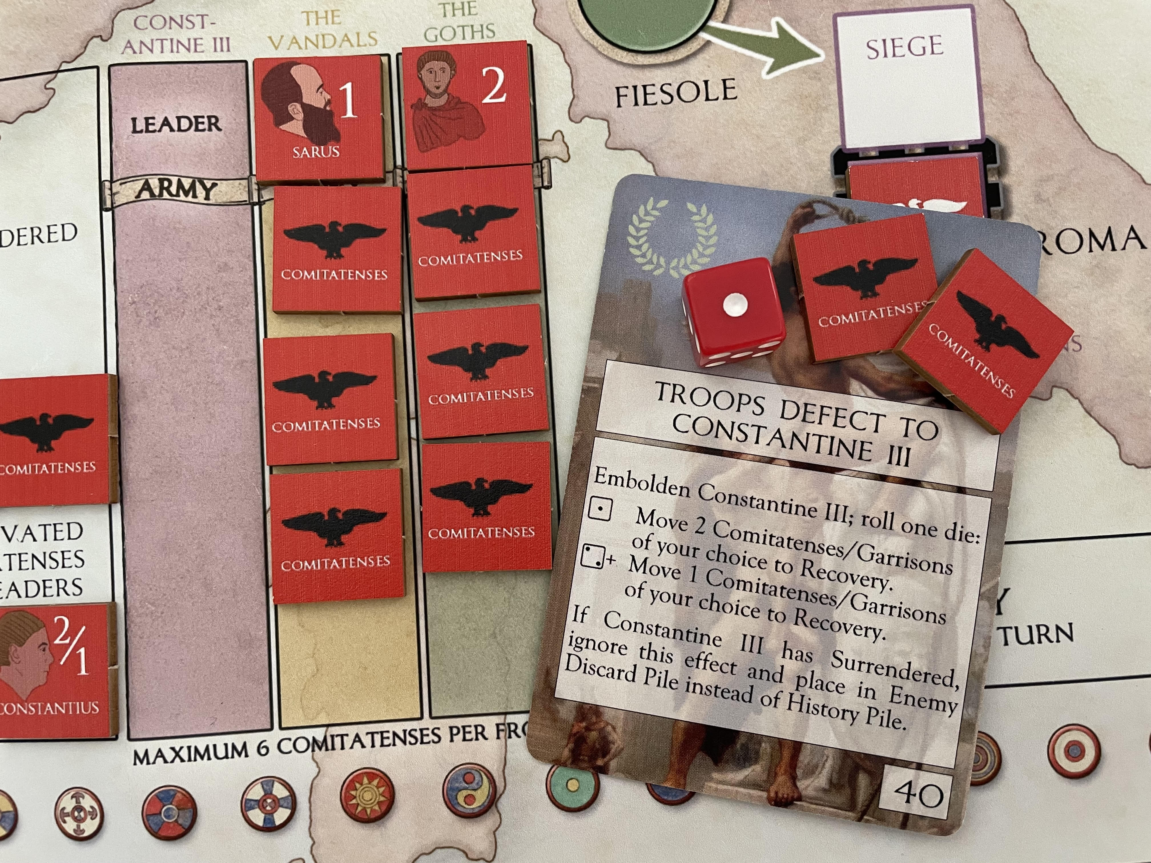 Stilicho: Last of the Romans from Hollandspiele – Action Point 4 – The ...