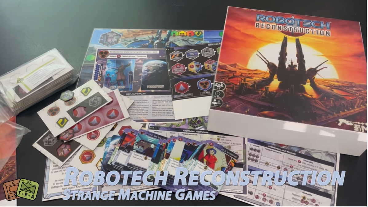 Unboxing Video: Prototype Copy of Robotech: Reconstruction from Strange Machine Games – The ...