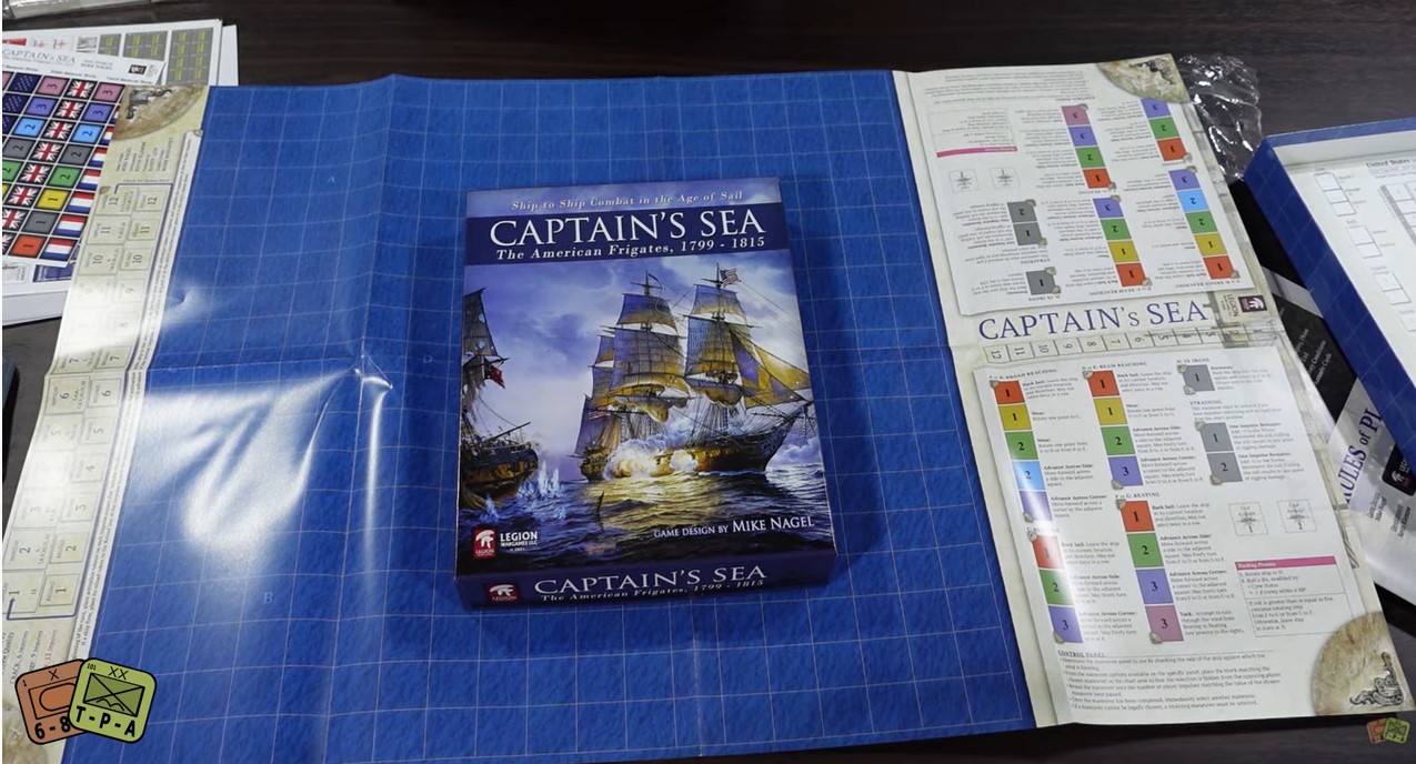 Unboxing Video: Captain’s Sea: The American Frigates, 1799-1815 from ...