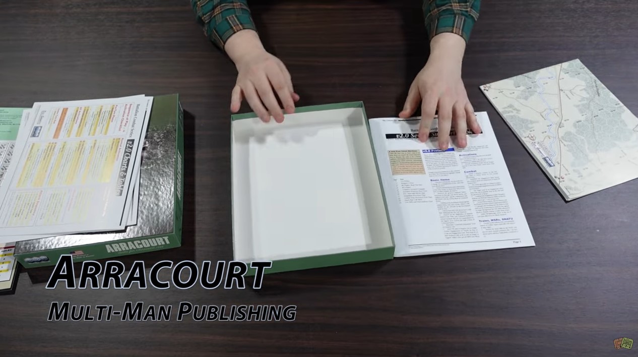 Unboxing Video: BCS Arracourt from Multi-Man Publishing – The Players' Aid
