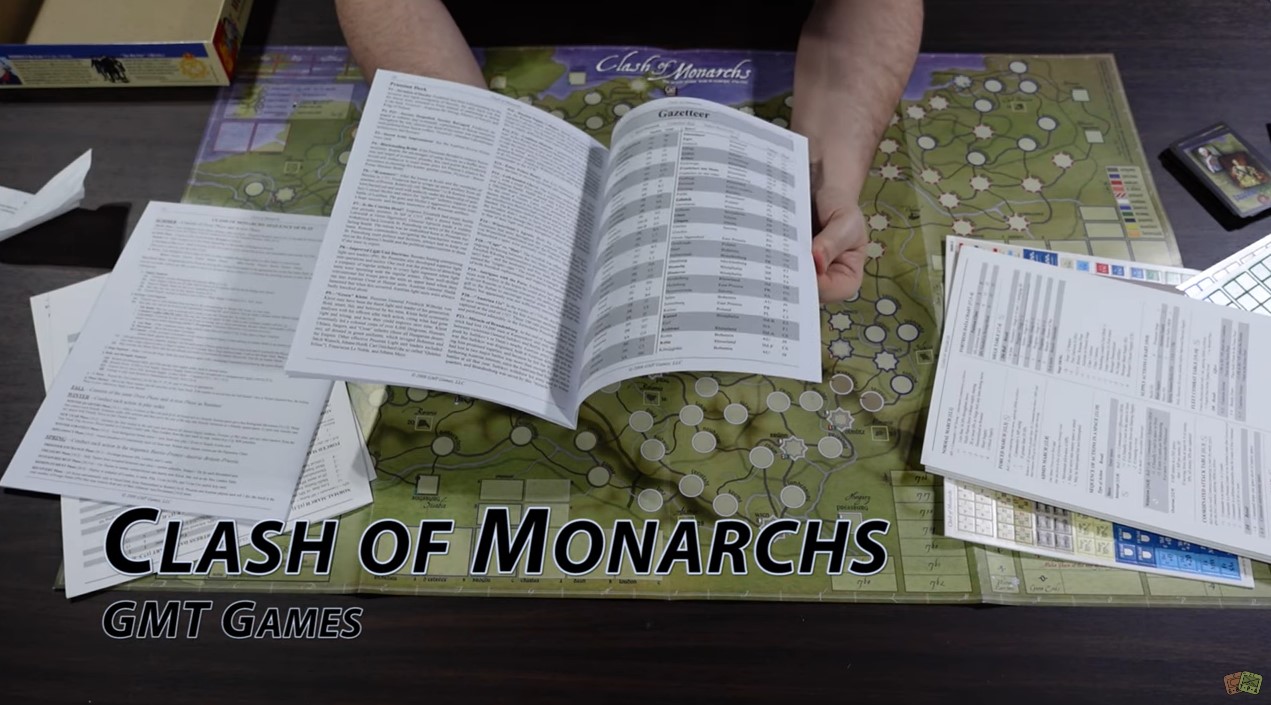 Unboxing Video: Clash of Monarchs: The Seven Years War in Europe 1756 ...