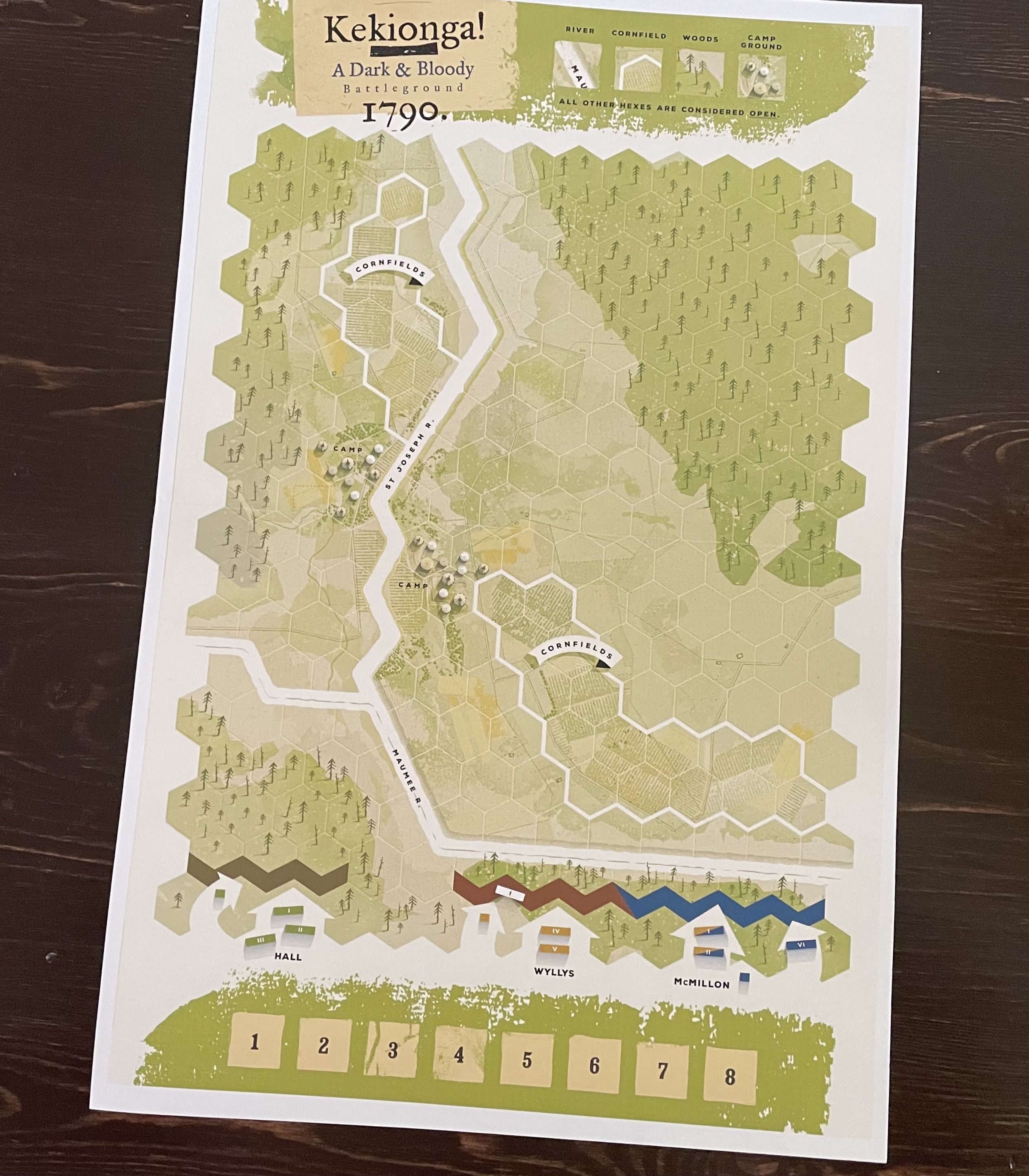 The Beautiful Boards of Wargaming! – Kekionga!: A Dark and Bloody ...