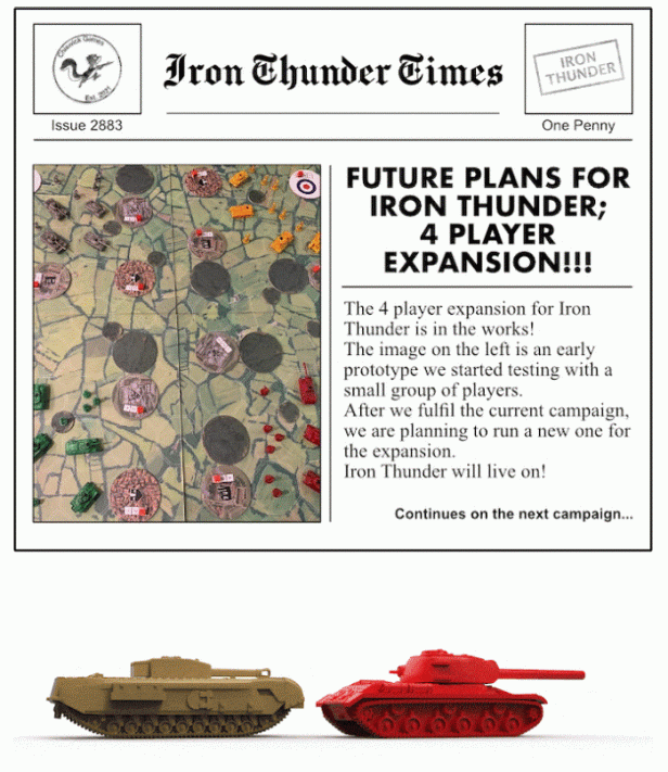 Interview with Juan Bolsi Designer of Iron Thunder from Chiswick Games ...