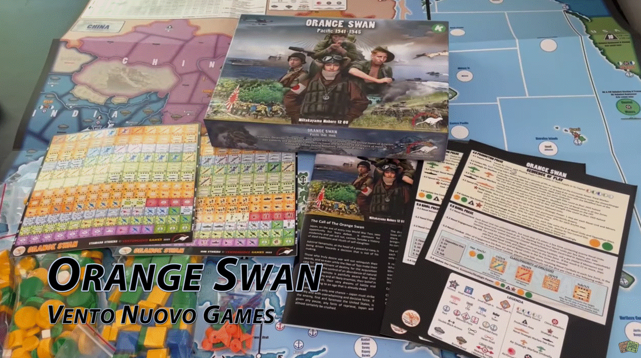 Unboxing Video: Orange Swan: Pacific 1941-1945 from VentoNuovo Games ...