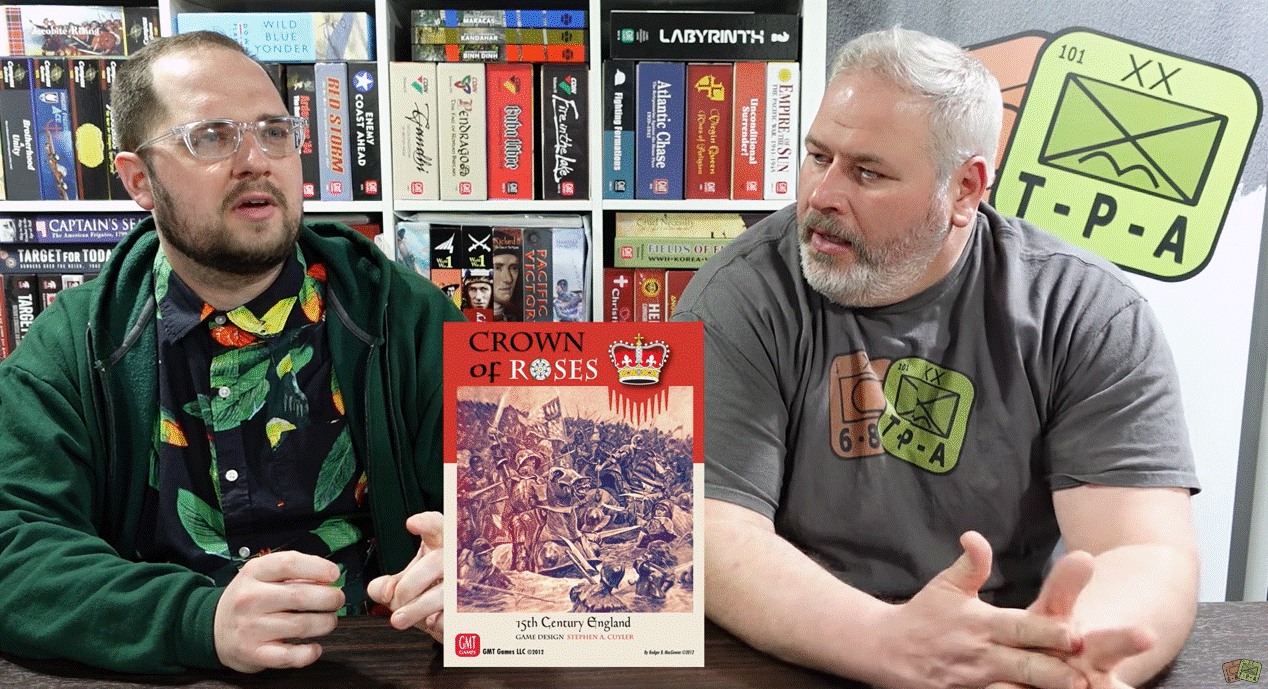 Initial Impressions Video: Crown of Roses from GMT Games – The Players' Aid