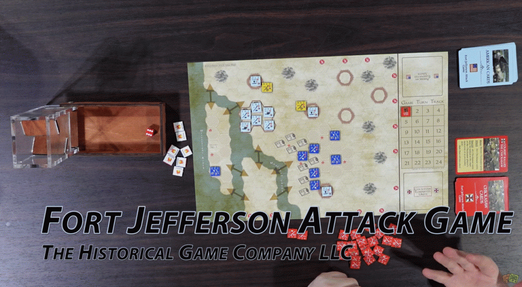 Playthrough Video: Fort Jefferson Attack Game from The Historical Game ...