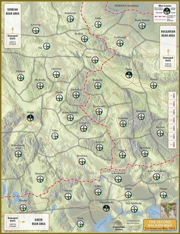 Interview with Brian Train Designer of Brief Border Wars II from Compass Games – The Players' Aid