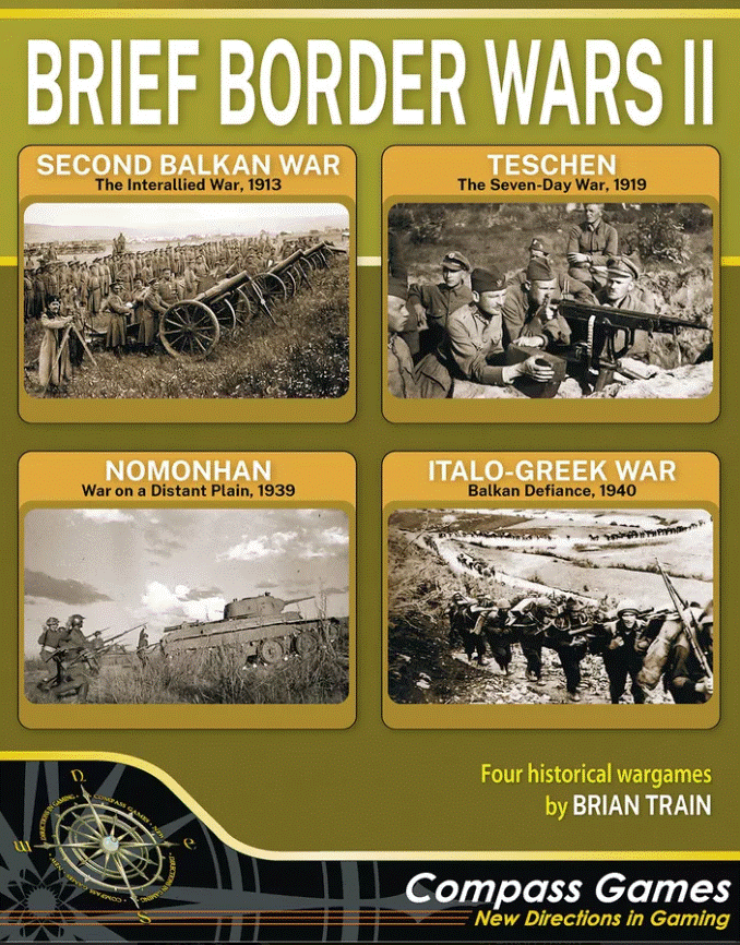 Interview with Brian Train Designer of Brief Border Wars II from Compass Games – The Players' Aid
