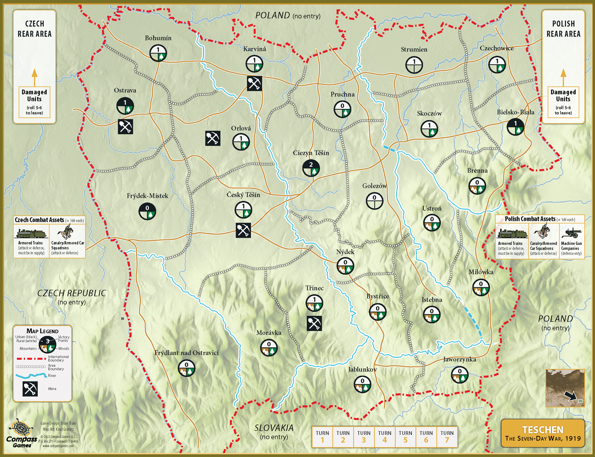 Interview with Brian Train Designer of Brief Border Wars II from Compass Games – The Players' Aid