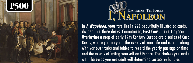 Interview with Ted Raicer Designer of I, Napoleon from GMT Games – The ...
