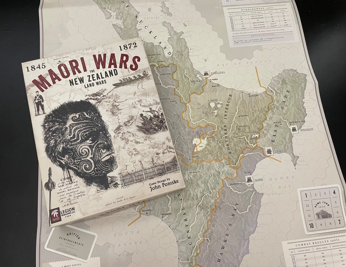 The Beautiful Boards of Wargaming! – Maori Wars: The New Zealand Land ...