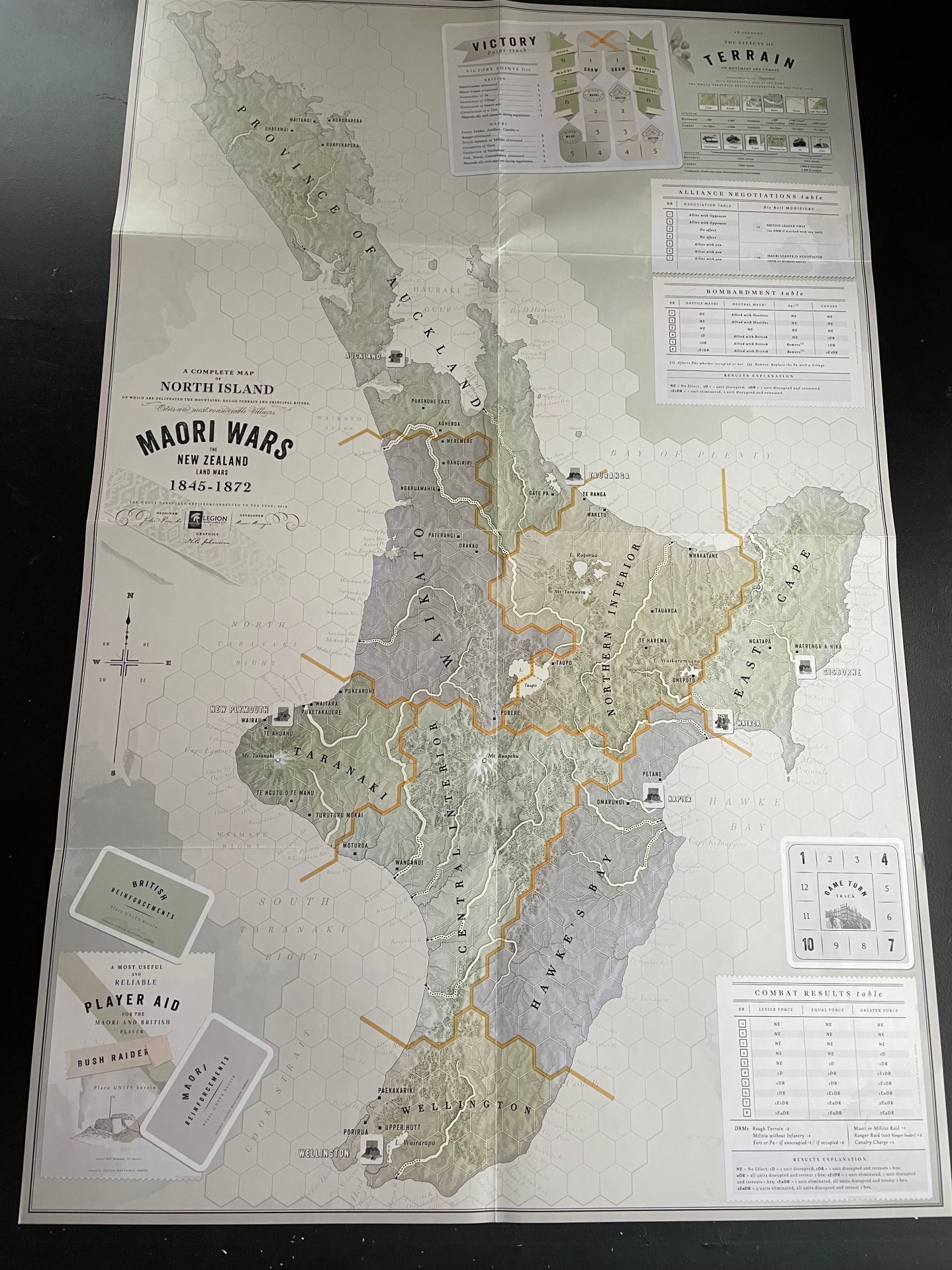 The Beautiful Boards of Wargaming! – Maori Wars: The New Zealand Land ...
