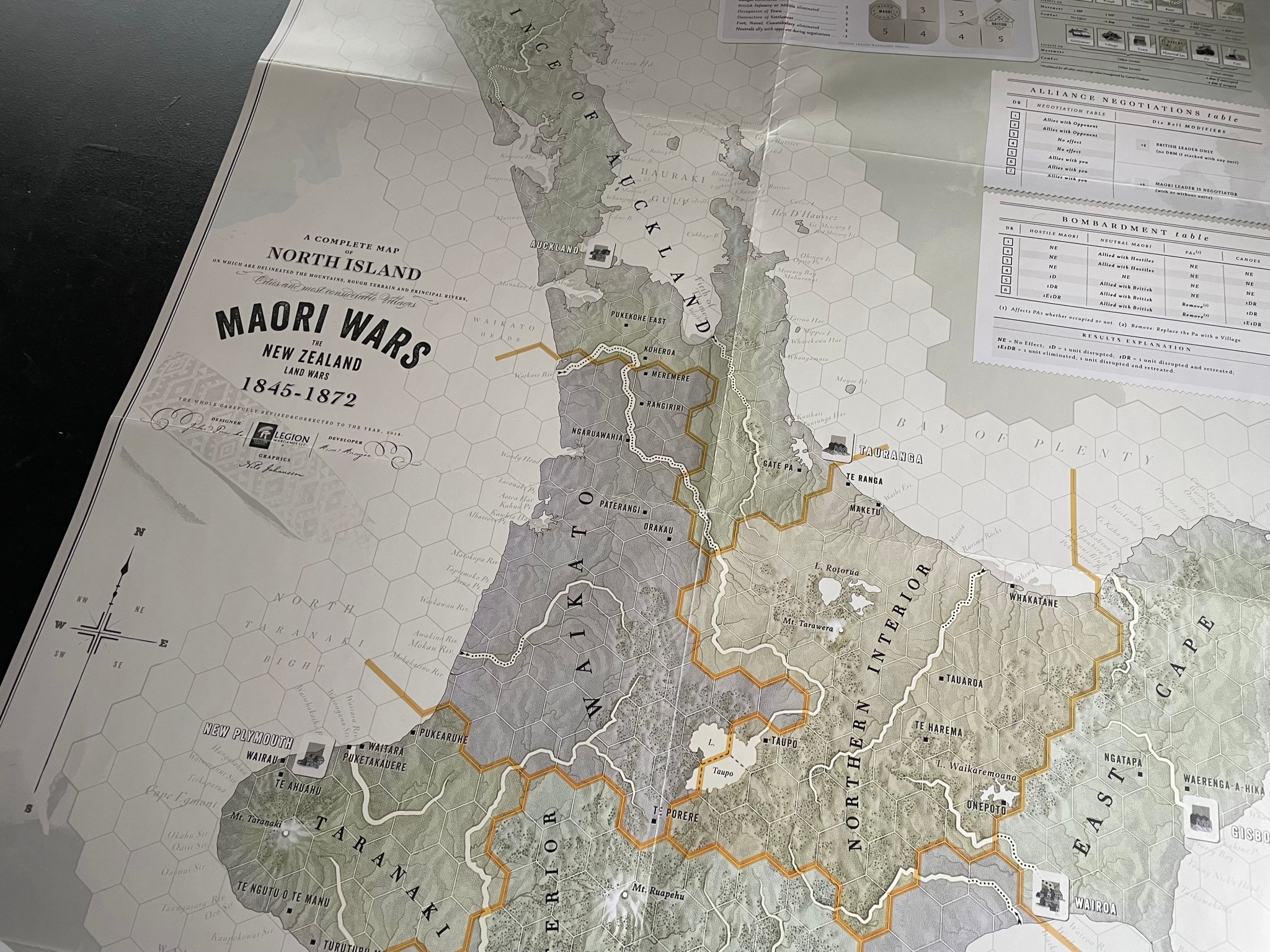 The Beautiful Boards of Wargaming! – Maori Wars: The New Zealand Land ...